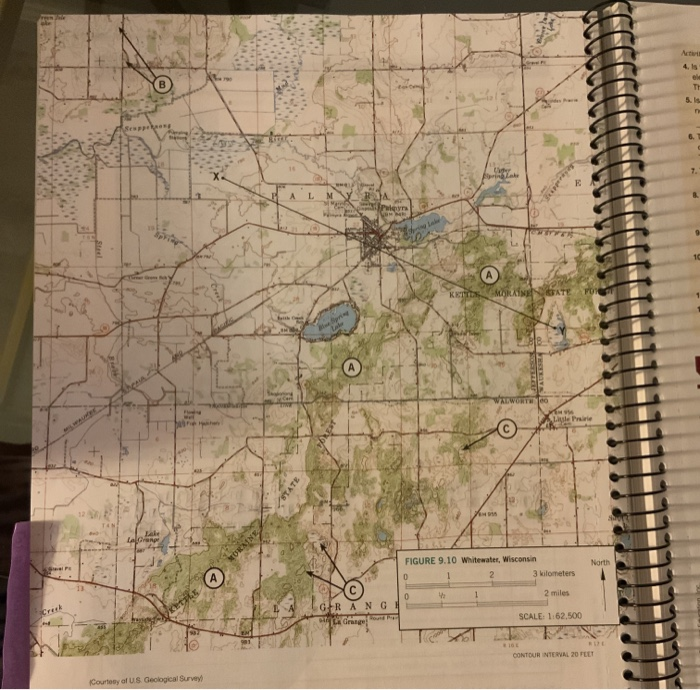 Exercise Nine / Shaping Earth's Surface: Arid and | Chegg.com