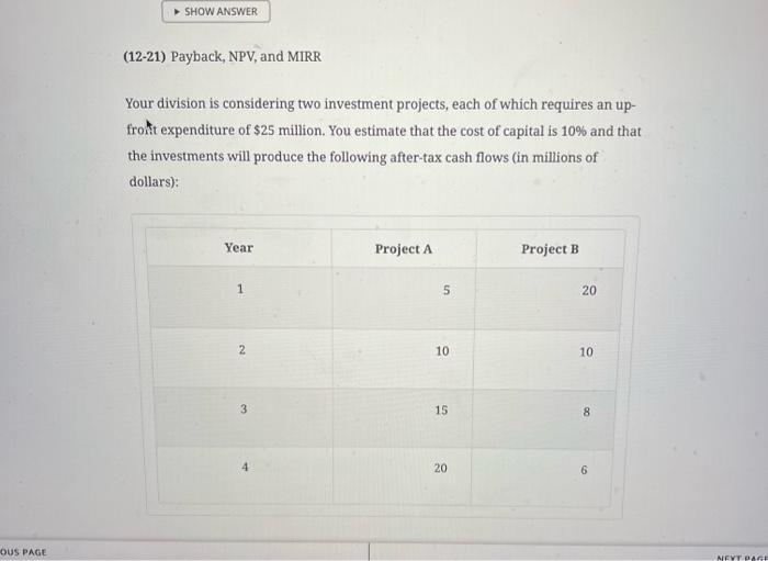 Solved please help me solve the excel spreadsheet values | Chegg.com