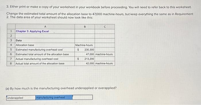 Solved The first step of putting the formulas into the Excel | Chegg.com