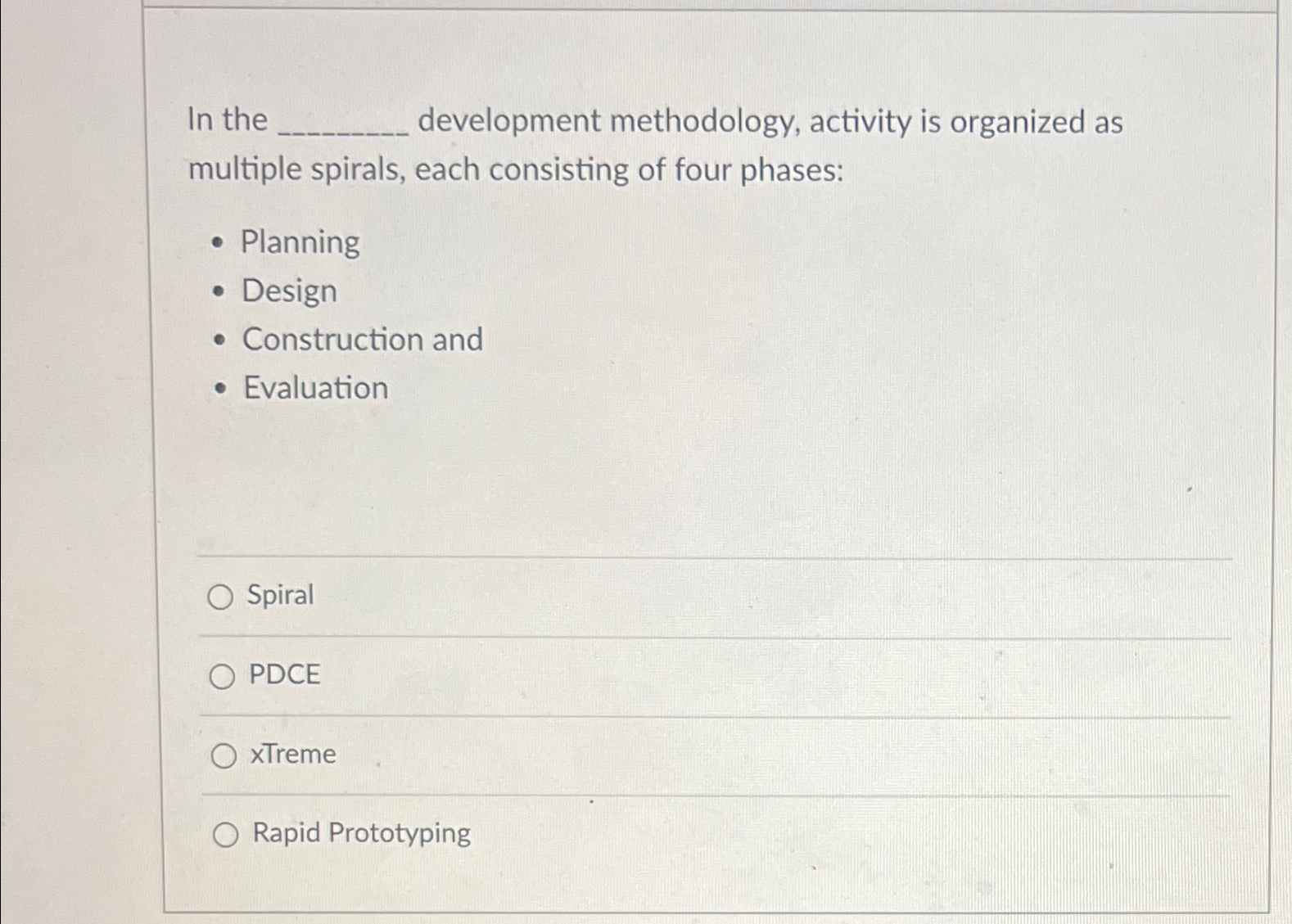 Solved Software project management is challenging in part | Chegg.com