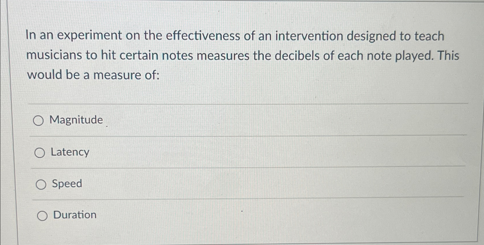 Solved In an experiment on the effectiveness of an | Chegg.com