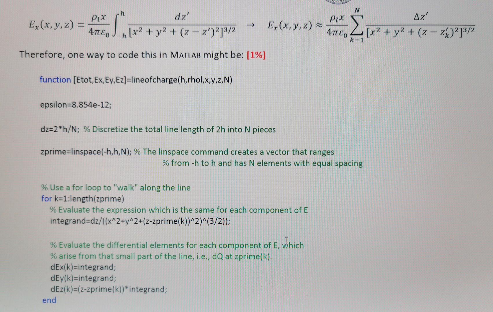Just as in many other programming languages, a MATLAB | Chegg.com