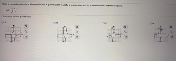 Solved - Use the graphing guidelines to make a complete | Chegg.com