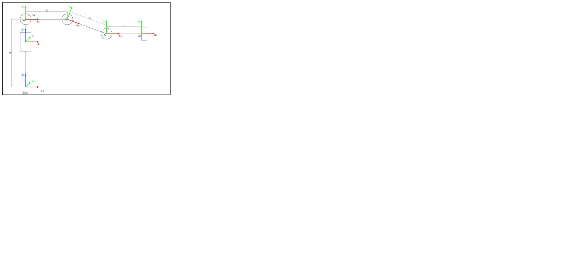 Solved Find DH table of the 4 ﻿dof manipulator shown in the | Chegg.com