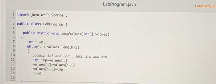 Solved public static void main(String args) \{ //create | Chegg.com