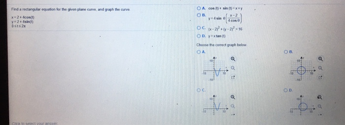 Solved Find a rectangular equation for the given plane | Chegg.com