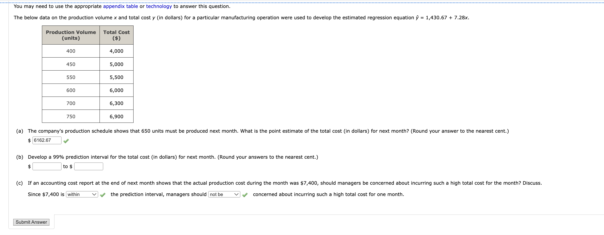 Solved You may need to use the appropriate appendix table or | Chegg.com