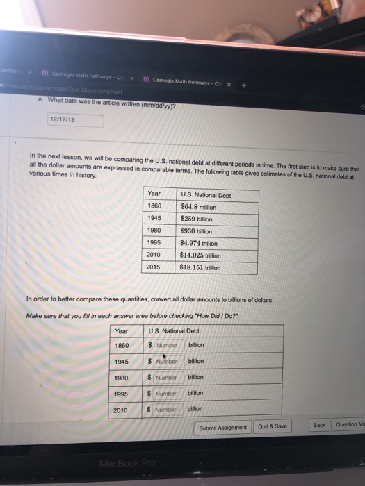 Solved m Carnegie Math Pathways - QX m Carnegie Math | Chegg.com