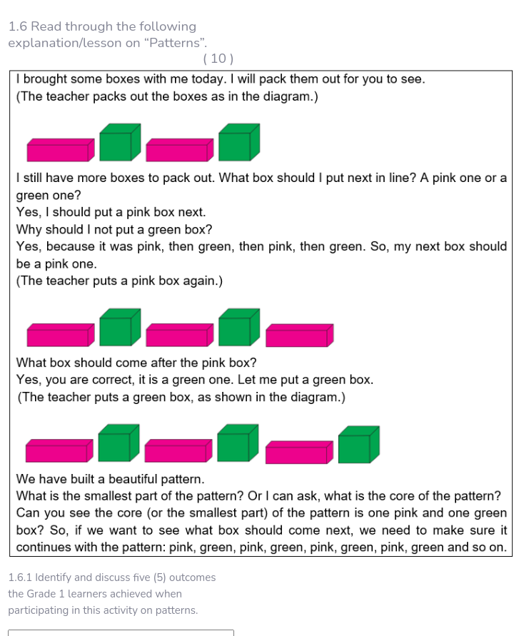 1.6 ﻿Read through the following explanation/lesson on | Chegg.com