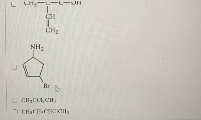 Solved Choose compounds that exhibit optical isomerism. | Chegg.com