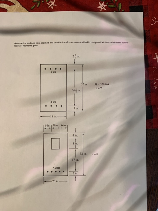 Solved Assume the sections have cracked and use the | Chegg.com