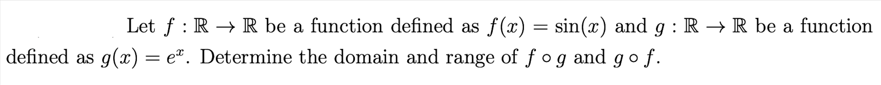 Solved Let F R→r be A Function Defined As F X Sin X and
