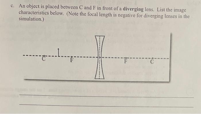 Solved Open the Thin Lens simulation at | Chegg.com
