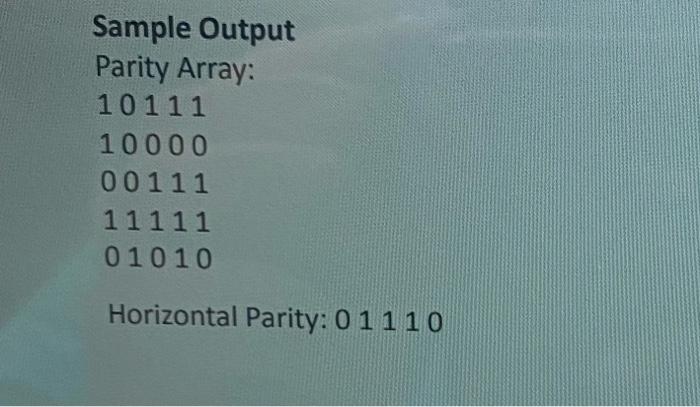 Solved A two-dimensional parity check code is used to detect | Chegg.com