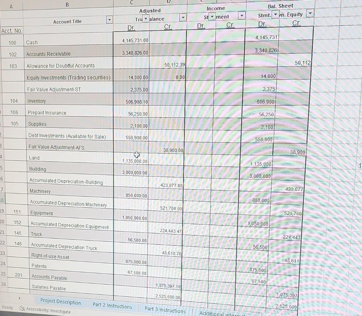 Solved Please prepare closing entries (with formula). Close | Chegg.com