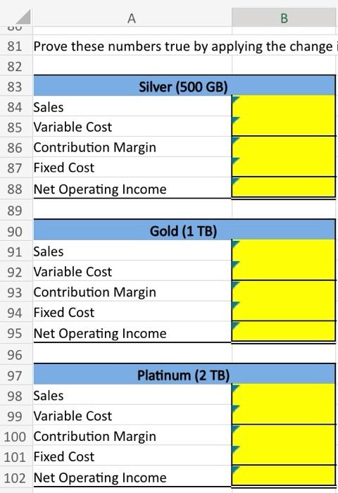 Solved PLEASE PROVIDE EXCEL FORMULA!!Pristine Microware | Chegg.com