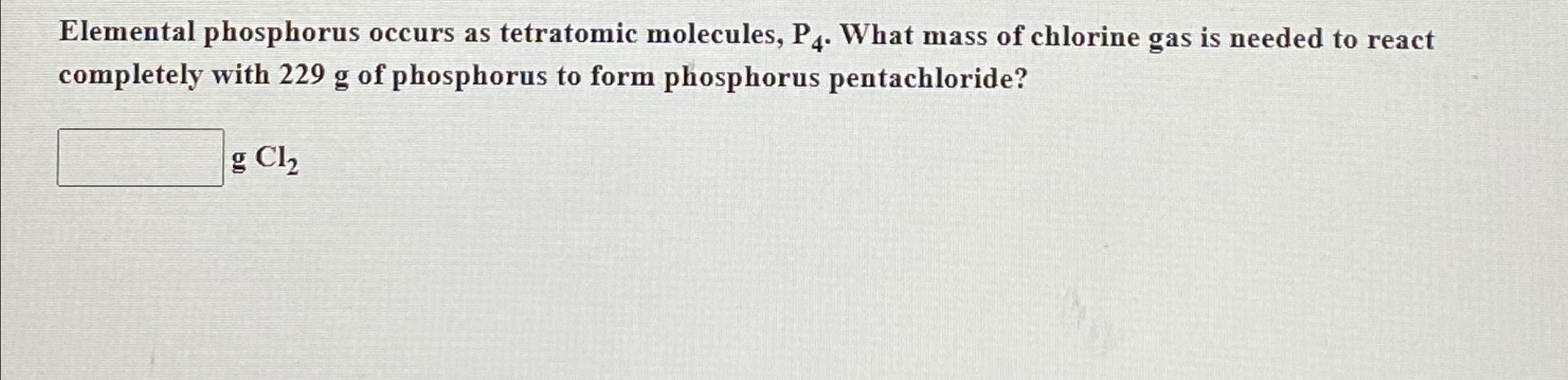 Solved Elemental phosphorus occurs as tetratomic molecules, | Chegg.com