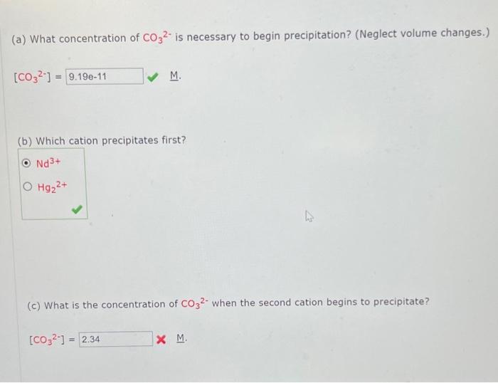 A solution of Na2CO3 is added dropwise to a solution | Chegg.com
