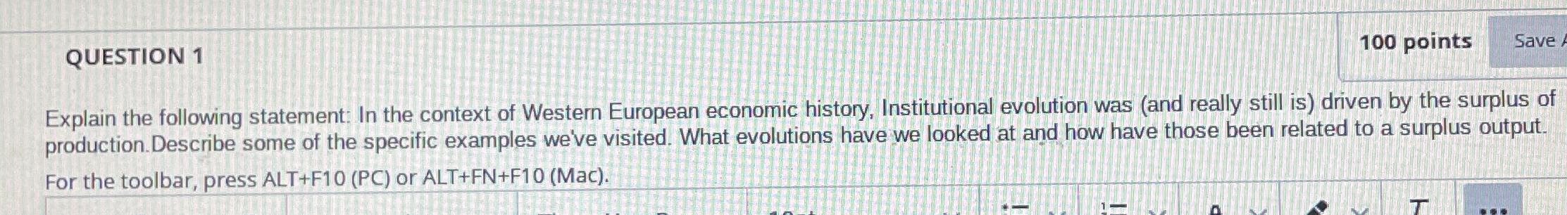 Solved QUESTION 1100 ﻿pointsExplain the following statement: | Chegg.com
