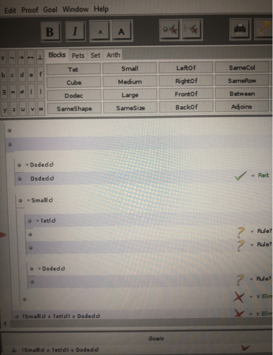 Language, Proof, and Logic Questions in Fitch 1. | Chegg.com
