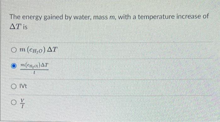 Solved Which of the following are units of Energy? (select | Chegg.com