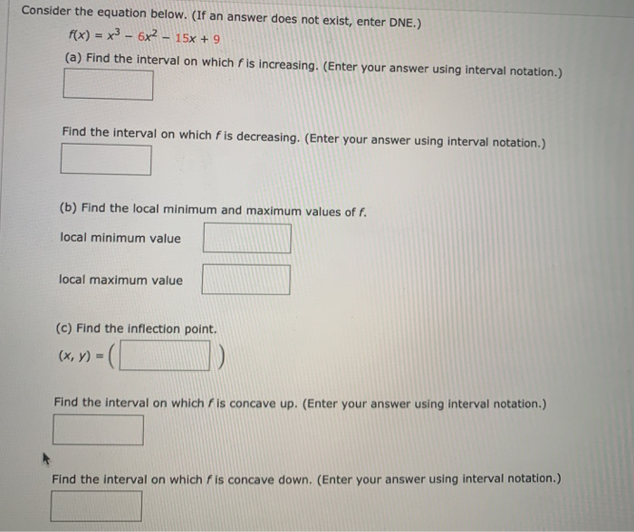 Solved Consider The Equation Below If An Answer Does Not