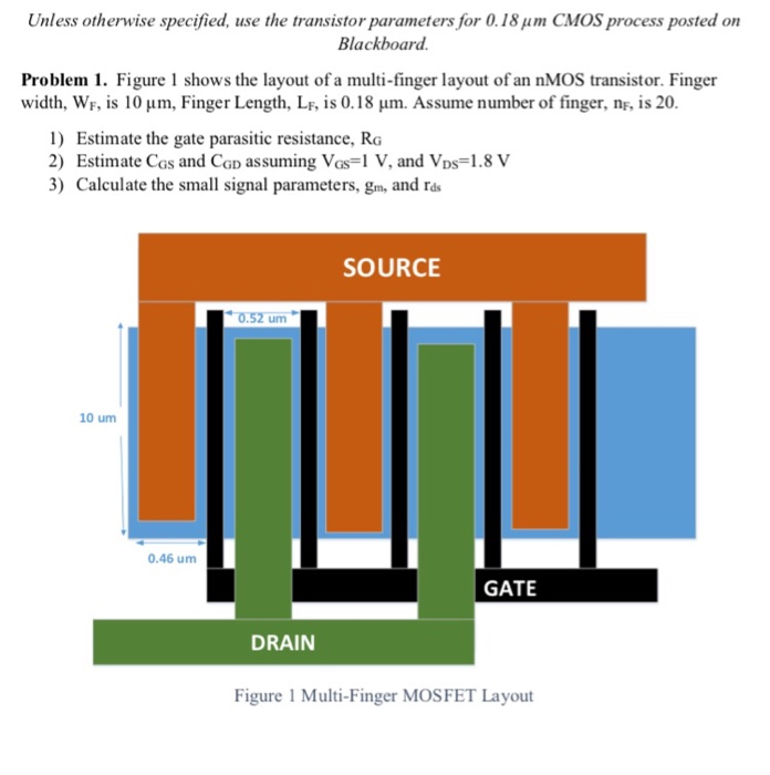 Unless otherwise specified, use the transistor | Chegg.com