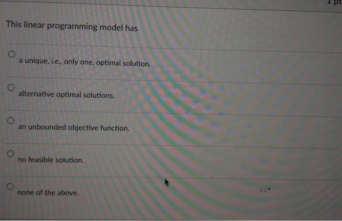Solved The point (4,0) is feasible. infeasible. an extreme | Chegg.com
