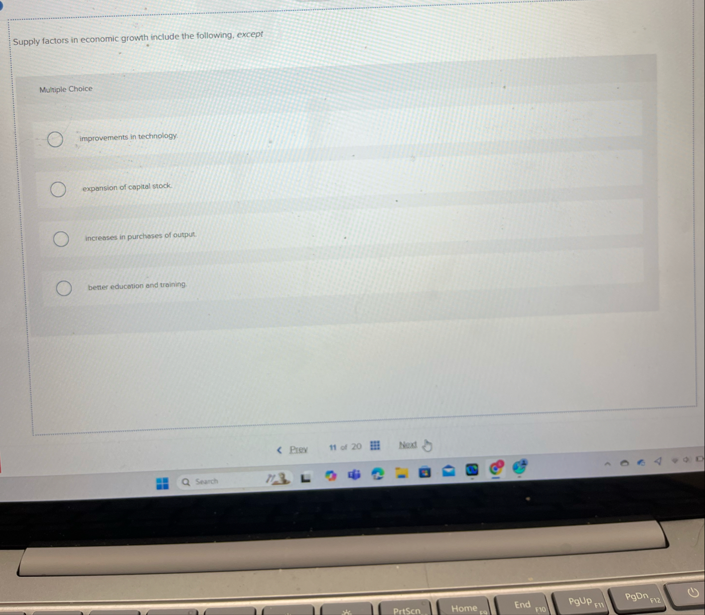 Solved Supply factors in economic growth include the | Chegg.com