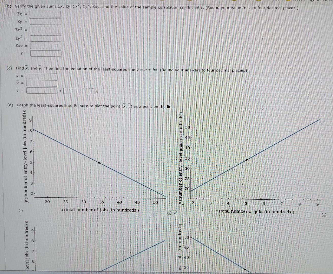 Solved Complete parts (a) through (e), given | Chegg.com
