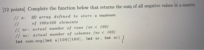 Solved 12 Points Complete The Function Below That Returns Chegg solved-12-points-complete-the-function-below-that-returns-chegg