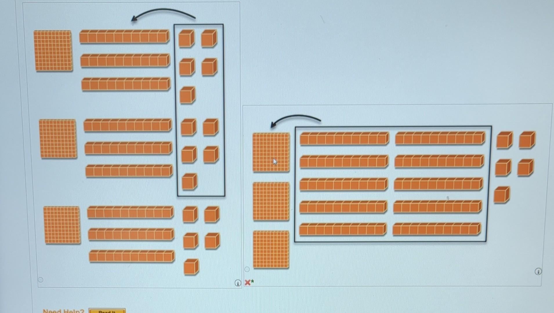 Solved In the traditional algorithm below, the 5 is written | Chegg.com
