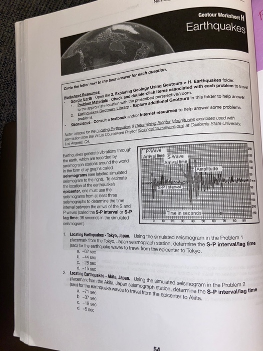 Google Earth - Open the 2 Exploring Geology Using | Chegg.com