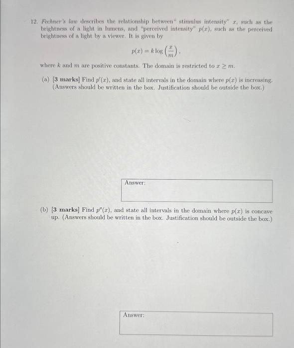 Solved 12. Fohher's law describes the relationship between" | Chegg.com
