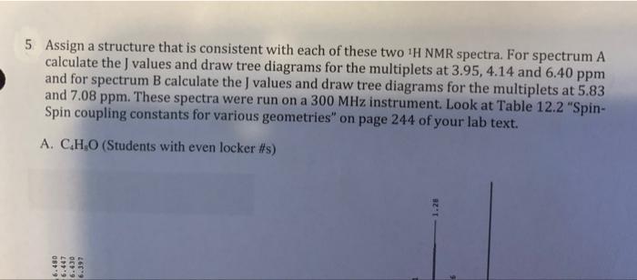 Solved Assign a structure that is consistent with each of | Chegg.com