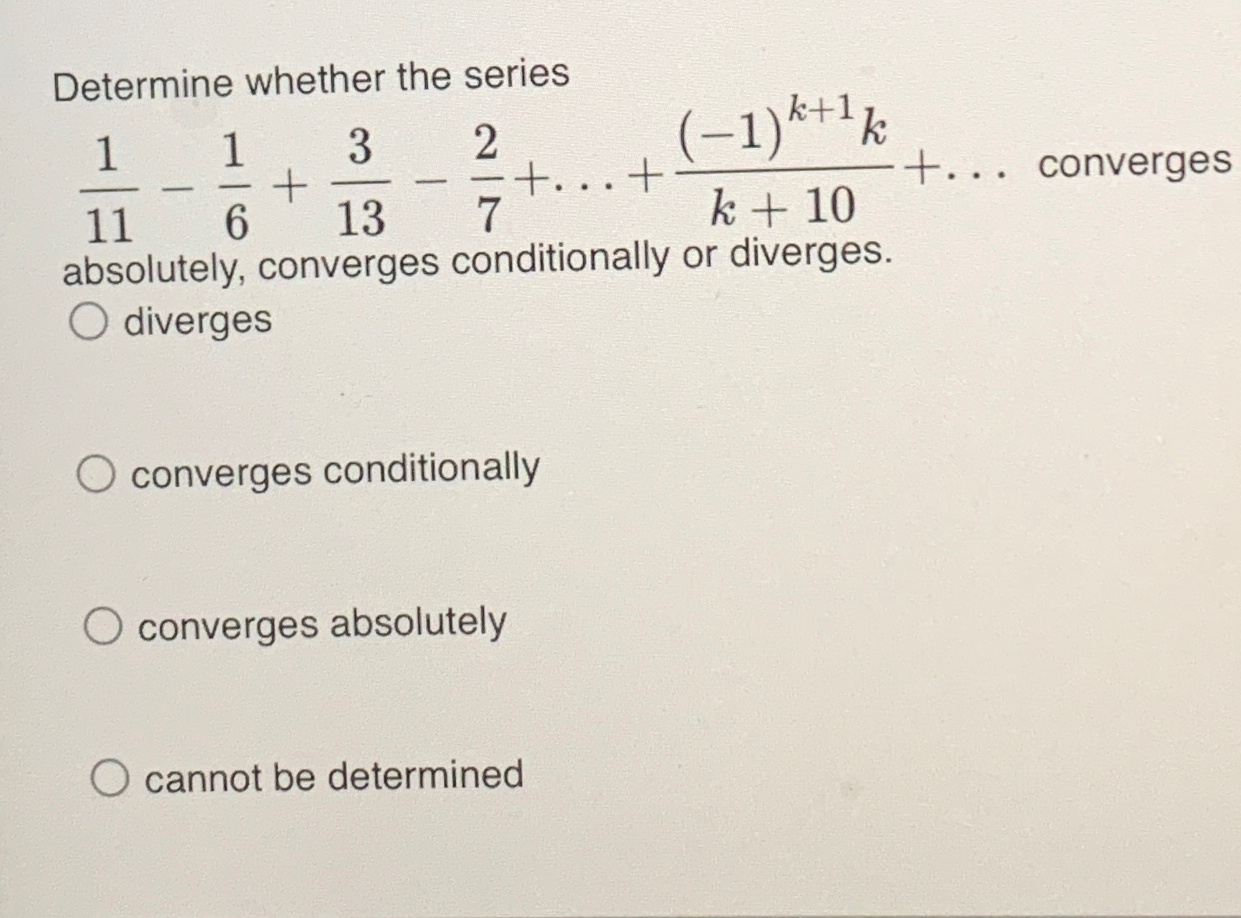 Solved Determine whether the | Chegg.com