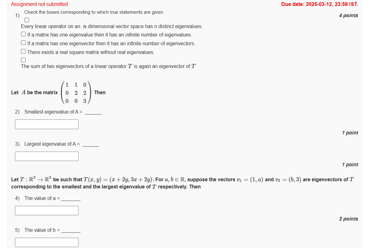 Solved Check the boxes corresponding to ﻿which true | Chegg.com