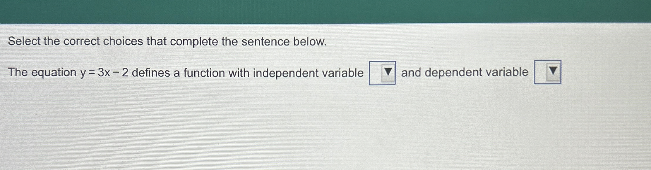 Solved Select the correct choices that complete the sentence | Chegg.com