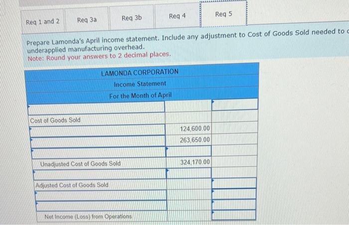 Solved Lamonda Corporation uses a job order cost system. On | Chegg.com Solved Lamonda Corporation uses a job order cost system. On | Chegg.com