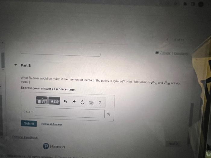 Solved An Atwood's machine consists of two masses, mA=65 kg | Chegg.com