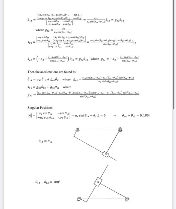 Solved Reconsider the inverted slider-crank mechanism of | Chegg.com