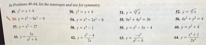 Solved In Problems 45-48, draw a complete graph so that it | Chegg.com