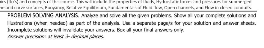 Solved PROBLEM SOLVING ANALYSIS. Analyze and solve all the | Chegg.com