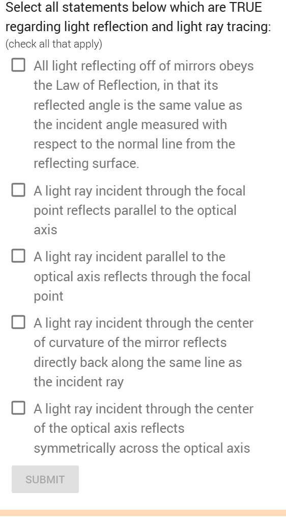 Solved Select all statements below which are TRUE regarding | Chegg.com