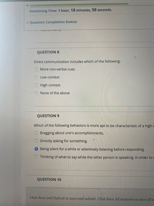 Solved Remaining Time: 1 hour, 19 minutes, 20 seconds. | Chegg.com