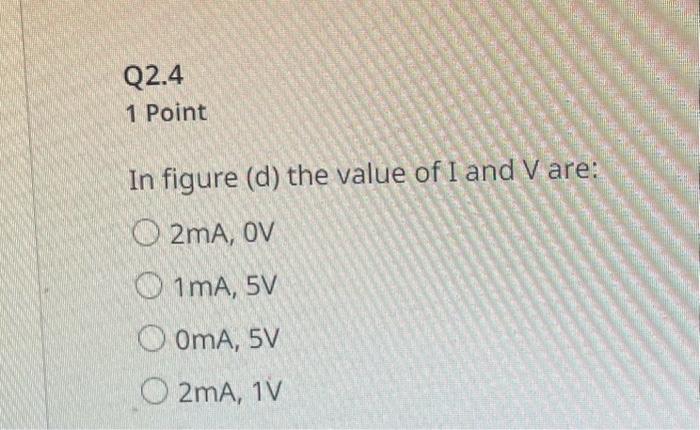Solved Q2 4 Points Assume the diodes are ideal find: Q2.1 1 | Chegg.com