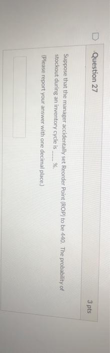 Solved Problem statement (Inventory Management) A retailer | Chegg.com