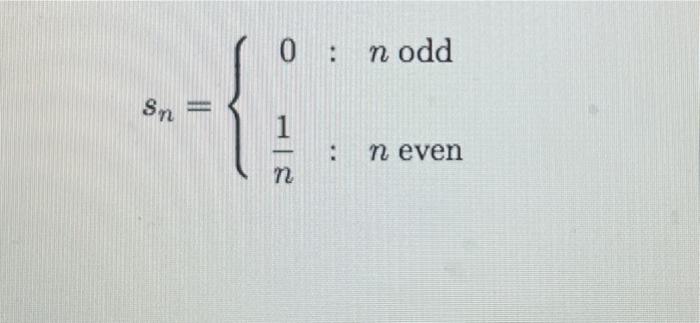 Solved using the definition of a Cauchy Sequence, show that | Chegg.com