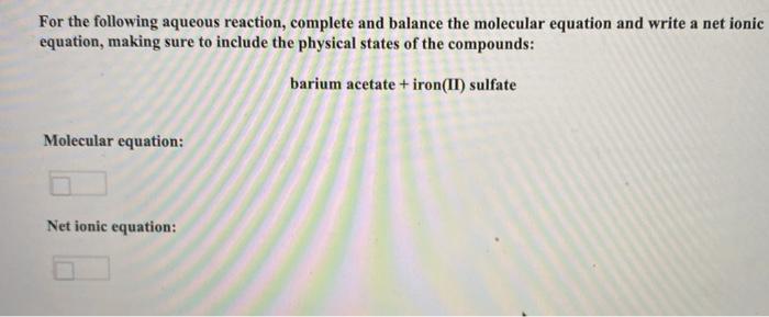 Solved Calculate the following quantity: final volume of a | Chegg.com