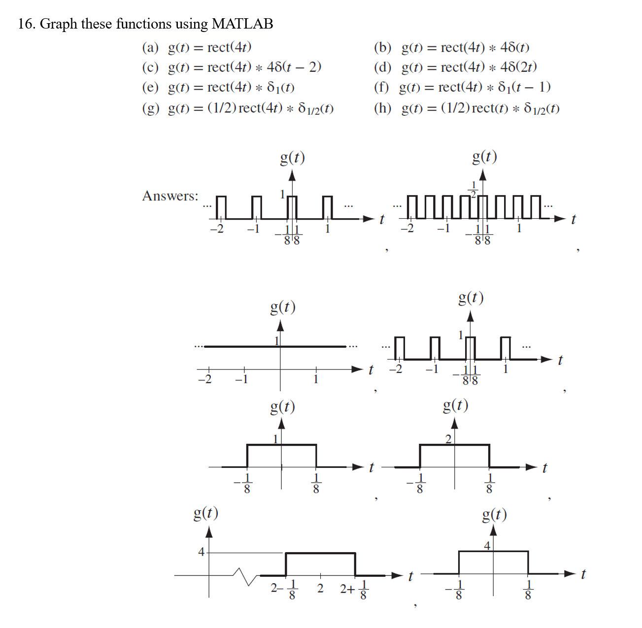 Graph these functions using | Chegg.com